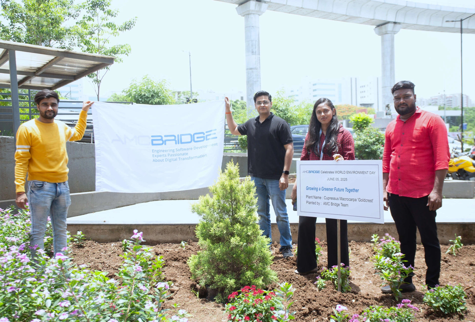 AMC Bridge Marks World Environment Day with Tree Planting Initiative in ...